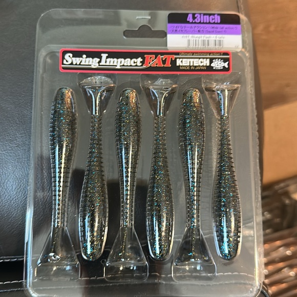 Accessories | Bluegill Flash 43inch Swing Impact Keitech Pack Of 6 ...